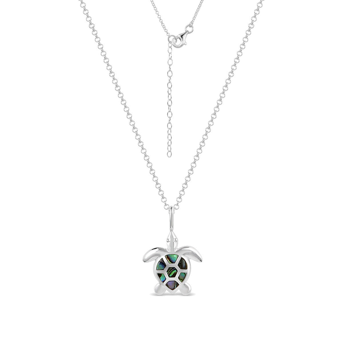 Sterling Silver Turtle Necklace – Little Taonga