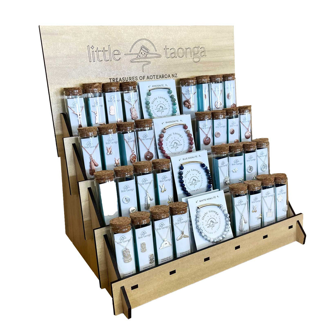 Little Taonga 4 Tier Display Stand